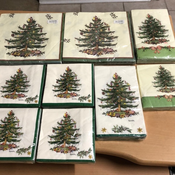 Spode | Dining | 9 Pkg Spode Dinner Cocktail Napkins New | Poshmark